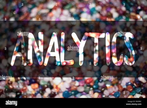 Text Sign Showing Analytics Conceptual Photo Data Analysis Financial Information Statistics
