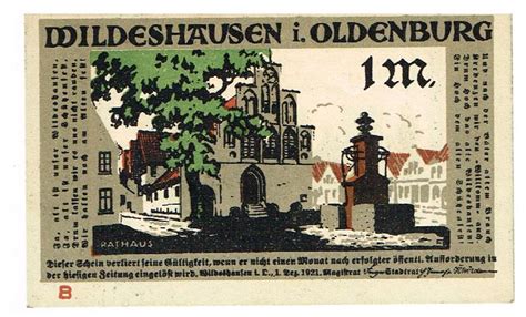 1 Mark City Of Wildeshausen Numista