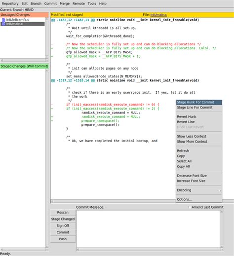 Commit Only Part Of A File S Changes In Git Stack Overflow