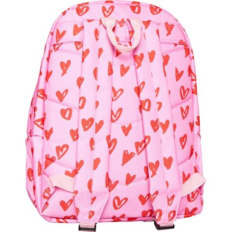 Buy Hype Girls Scribble Heart Backpack Pink