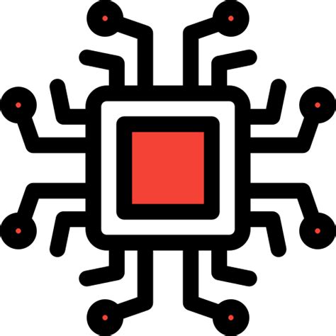 Cpu Generic Color Lineal Color Icon