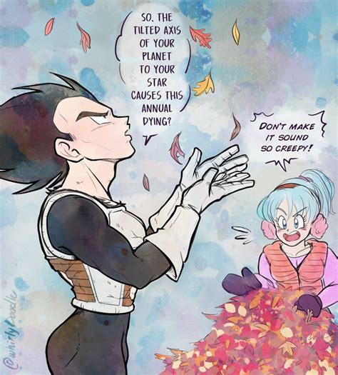 Vegeta And Bulma Dragon Ball And More Drawn By Whirlydoodle Danbooru