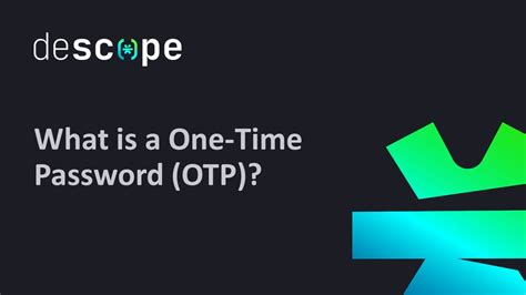What Is A One Time Password Otp Pros Cons And Uses Identipedia