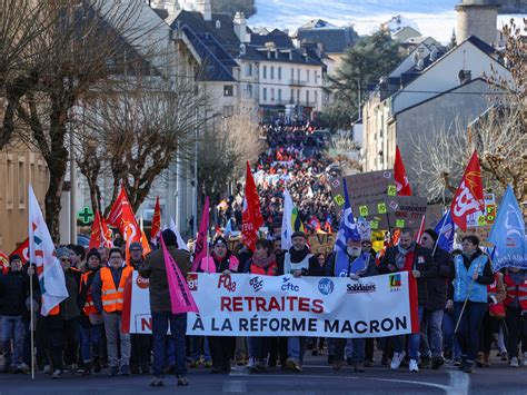 Tens Of Thousands March Across France Against Pension Reform Protests
