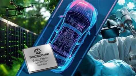 Microchip Tackles Specialized Computing With Pcie 40 Switches News