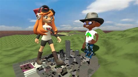 Smg Meggy Loves The Tiny City By Tailsthehedgefox On Deviantart