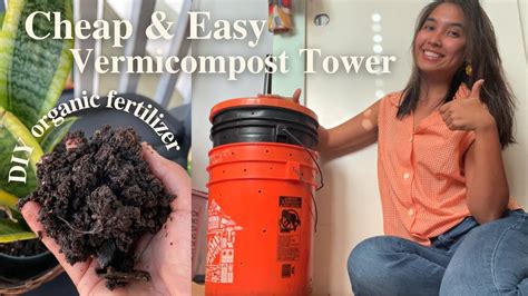 Diy Vermicompost System In 5 Gallon Buckets Youtube