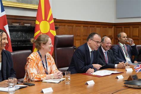 Ministry Of Foreign Affairs Of The Republic Of North Macedonia Попладнево МНР Никола Димитров