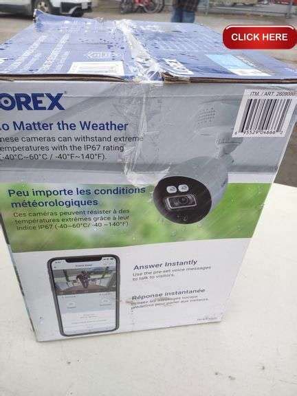 Lorex Security System Rideau Auctions