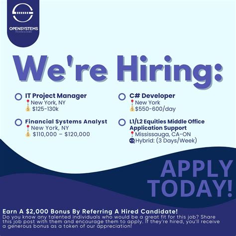 open systems technologies on linkedin hiring