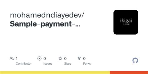 github mohamedndiayedev sample payment request api