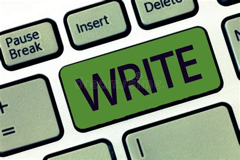 Handwriting Text Writing Write Concept Meaning Mark Letters Words Or Symbols On Surface