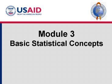 PPT Module 3 Basic Statistical Concepts PowerPoint Presentation Free To View Id 1796d2 ZDc1Z