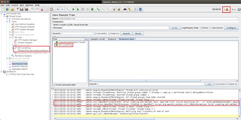 Java Jmeter Doesnt Fail On Beanshell Errors Stack Overflow