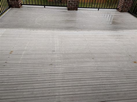Composite Deck Rust Removal Residential Pressure Washing Resource