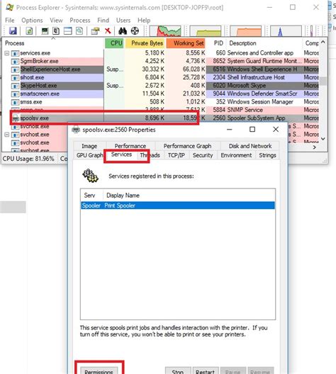 How To Find Which Process Using Windows Service