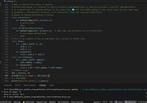 python oop methodoverriding pythontips datascience learningjourney… krishnanand shah