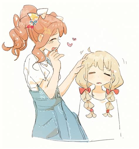 Futaba Anzu And Moroboshi Kirari Idolmaster And 1 More Drawn By