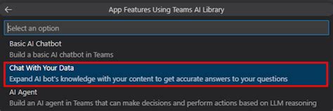 Create A Teams AI Bot With RAG Teams Microsoft Learn
