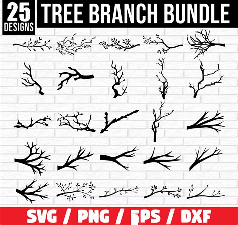 Tree Branch Svg Branch Svg Branch Png Branch Clipart Branch Silhouette Tree Branch Svg Cut