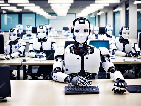 Premium Photo The Impact Of Artificial Intelligence And Robotization On Employment