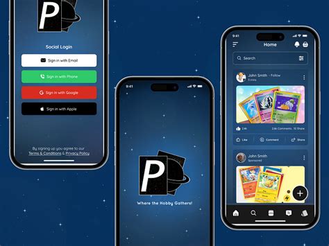 Parallel Universe Trading Card Collector App Ui Design By Binate Digital On Dribbble