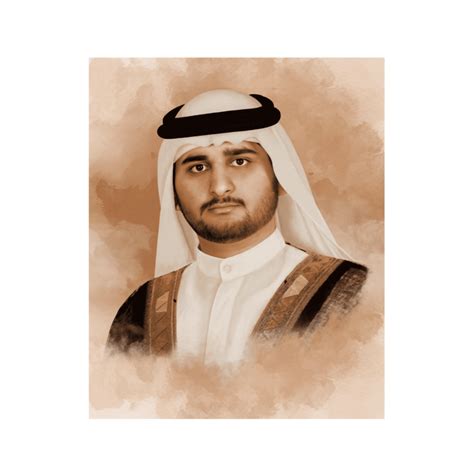 Official Portrait Of His Highness Sheikh Maktoum Bin Mohammed Bin