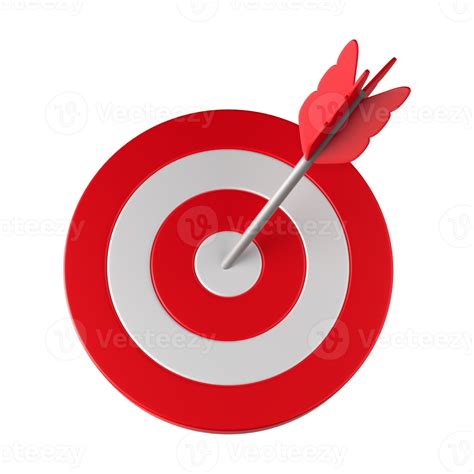 Arrow Target Business 3d 12658597 Png