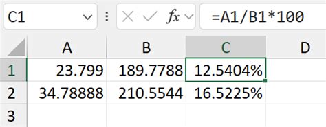 Saving Excel As Csv File Imports Display Value Of Percentage Column