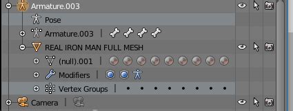 Mesh Not Moving With Armature In Pose Mode Blender Stack Exchange
