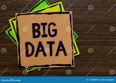 Word Writing Text Big Data Business Concept For Sets That So Complex