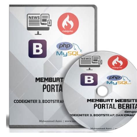 Jual Komputer And Internetkee32tutorial Membuat Webiste Berita Dengan Codeigniter Dan Bootstrap