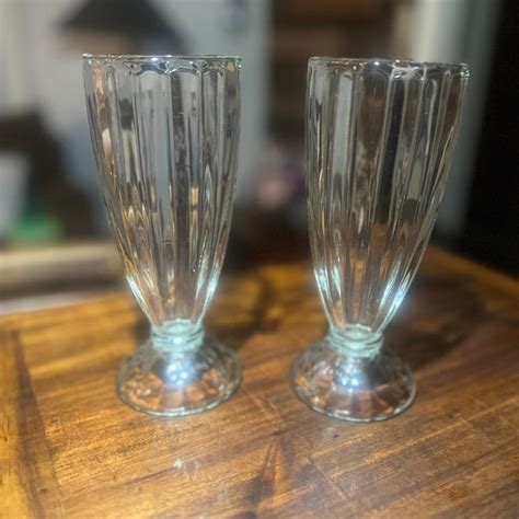 Milkshake Glasses Etsy
