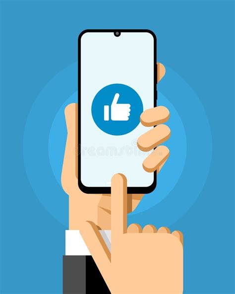 Smartphone Mockup In Human Hand Scan QR Code Vector Flat Colorful Technology Illustration