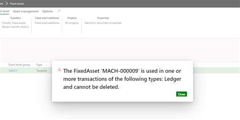 Fixed Assets Ms Dynamic Millennial