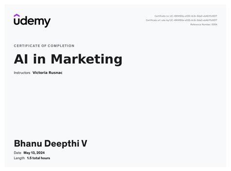 Bhanu Deepthi On Linkedin Udemy Ai Generativeai Aitools Marketing