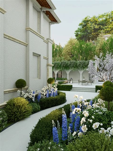 原创 现代法式庭院，浪漫自然以优雅敬生活 7 Ai意林景观设计 来自小红书网页版 花瓣网