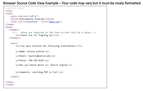 Solved Objective To Learn How To Use Php To Retrieve The