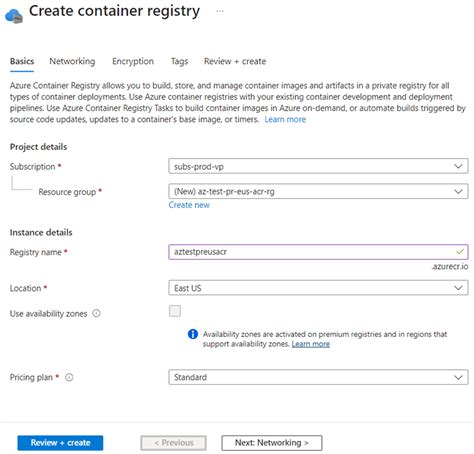 Deploying Docker Image To Azure Container Registry And Hosting It With