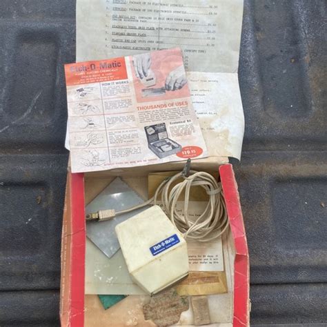 Etch O Matic Metal Etching Chemical Marking Machinist Tool Maker Martronics Ebay