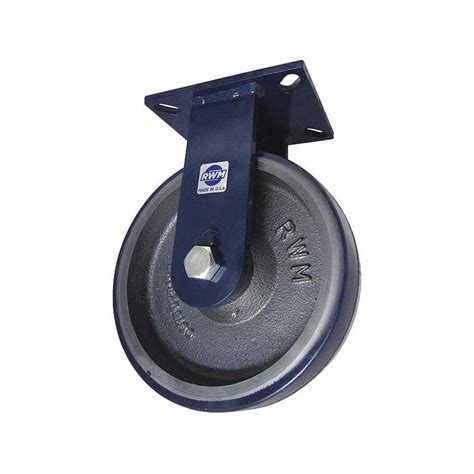 75 Uir 1030 R Rwm 10 Kingpinless Caster With Urethane On Iron Wheel