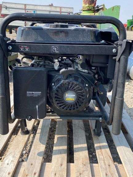 Xtreme 9000w Gas Generator Wild Rose Auction Services
