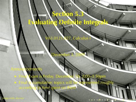 Lesson 27 Evaluating Definite Integrals Ppt