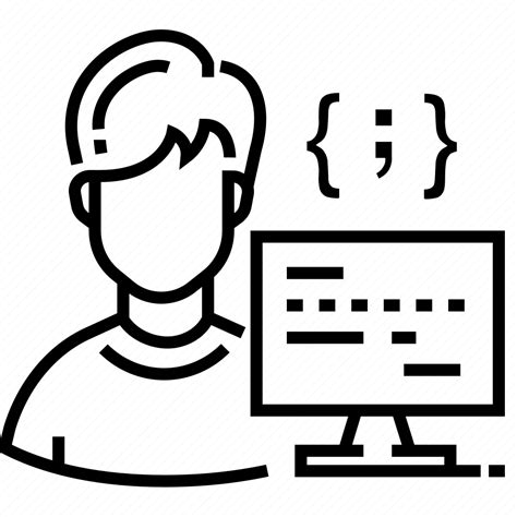 Code Computer Programmer Software Icon Download On Iconfinder