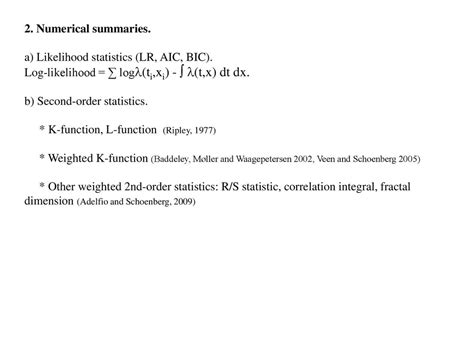 Rick Paik Schoenberg Ucla Statistics Ppt Download