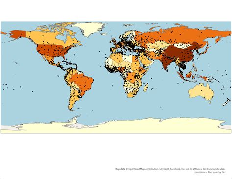 Arcgis Pro Overview And A Basic World Map Aaroads