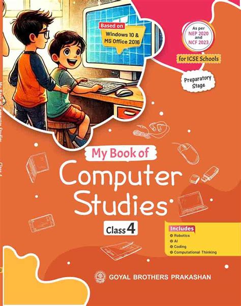 My Book Of Computer Studies For Class 04 Ay 2025 26