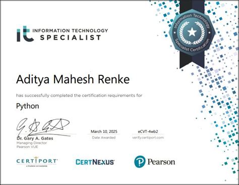 Python Certification Datascience Machinelearning Ai Careergrowth