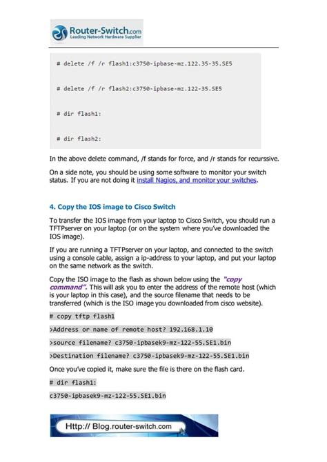 How To Upgrade Ios Image On Cisco Catalyst Switch Or Router Pdf