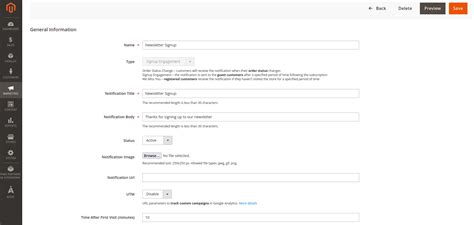 Web Push Notifications Aitoc Documentation